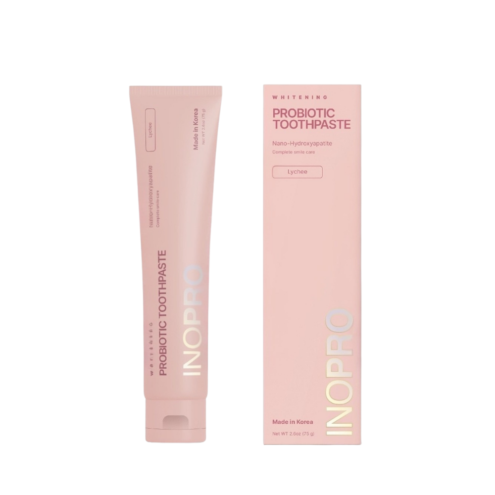 INOPRO Whitening Probiotic Toothpaste Lychee 75ml kopen? ️JohnBeerens.com
