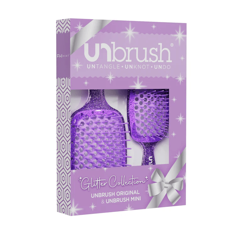 UNbrush Glitter Duo Set Amethyst Lavender kopen? ️JohnBeerens.com